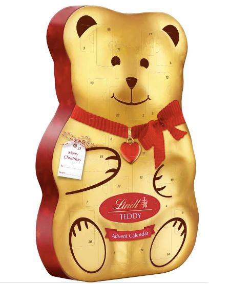 Lindt teddy advent calendar 2018 store