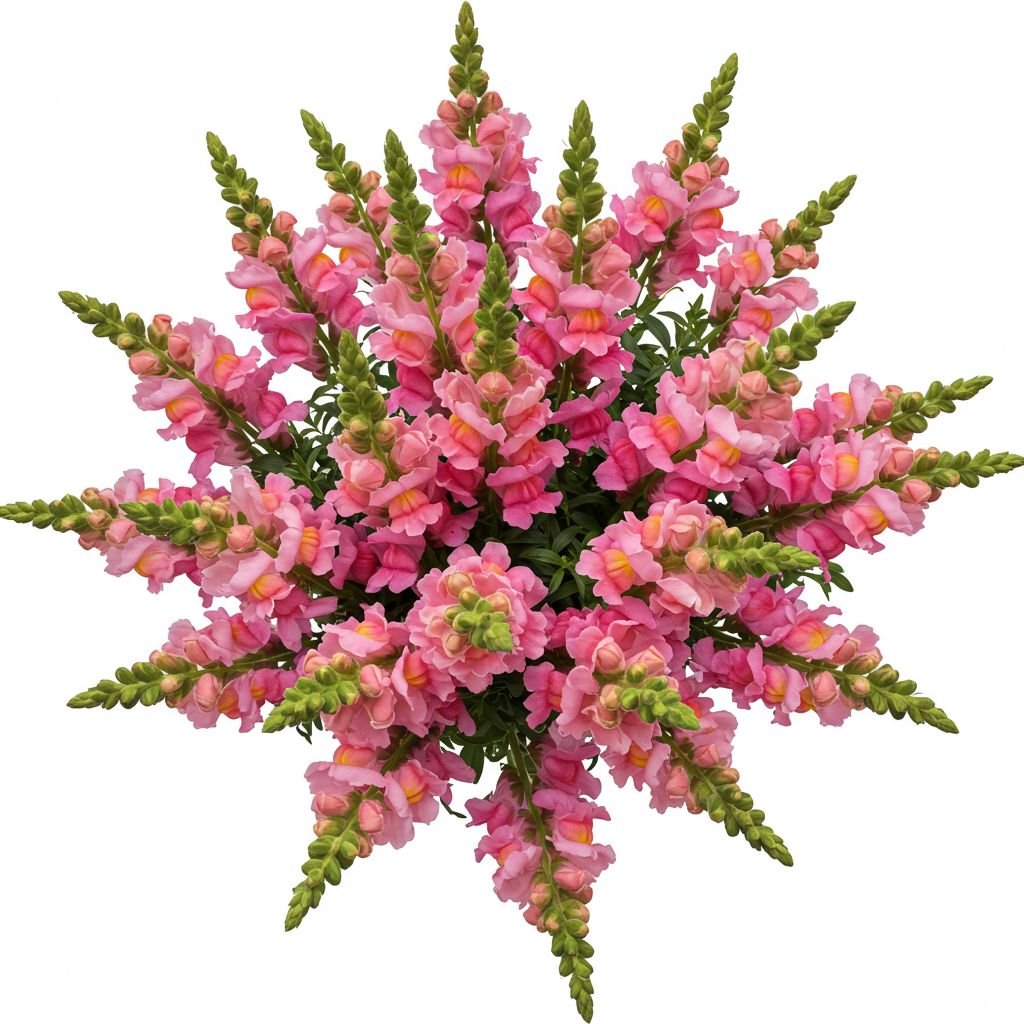 Classic Pink Snapdragon Bouquet by Flowers Box London | Elegant Floral ...