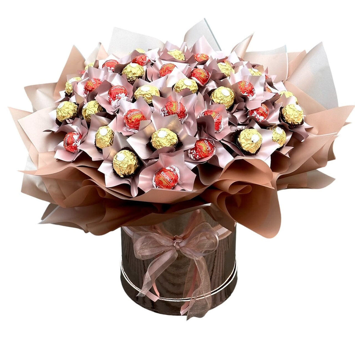 Dusty Pink Charming Box of Chocolate | Elegant Gift Box - Order Now ...