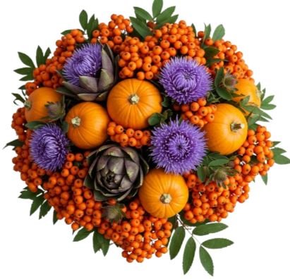 Rustic Charm of Fall Bouquet by Flowers Box London | Seasonal Autumn ...