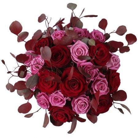 Winter Roses Bouquet with Populus | Swift UK Delivery | Order Now from ...