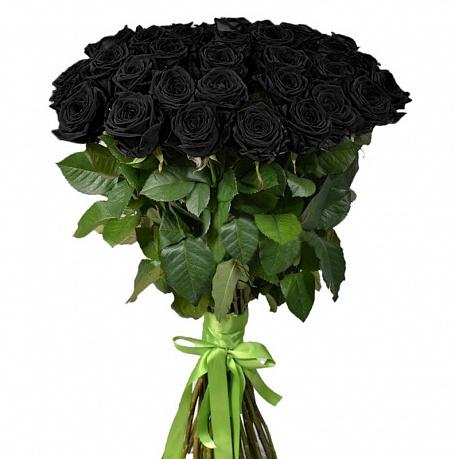 Black Rose Bouquet FITC Fresh Flower Classy Black Roses Bouquet