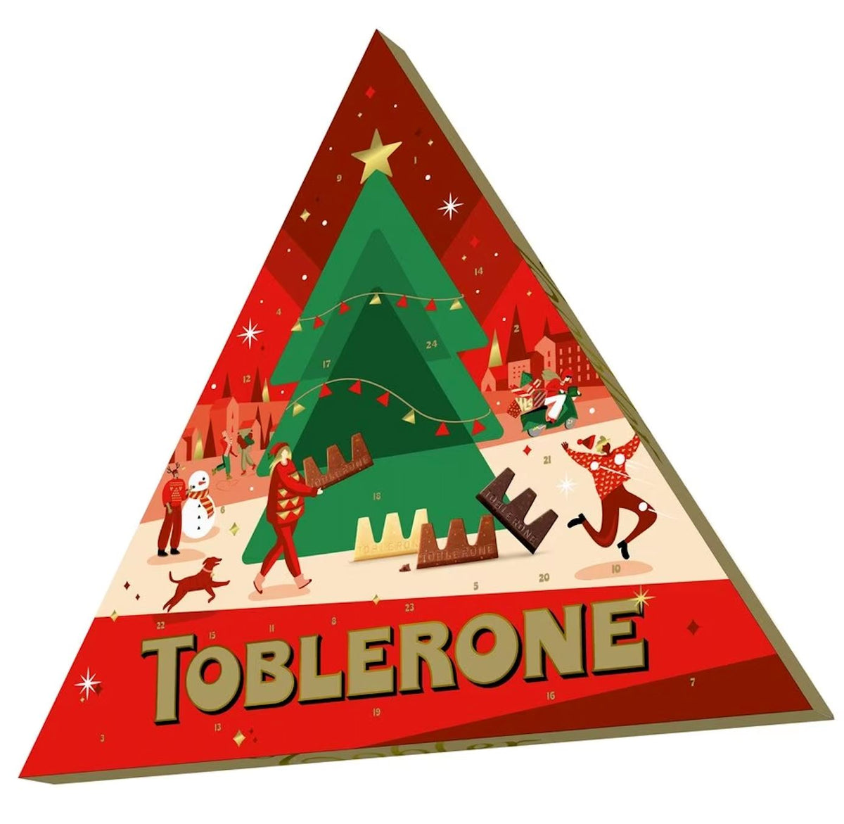 Toblerone Advent Calendar – Flowers Box London